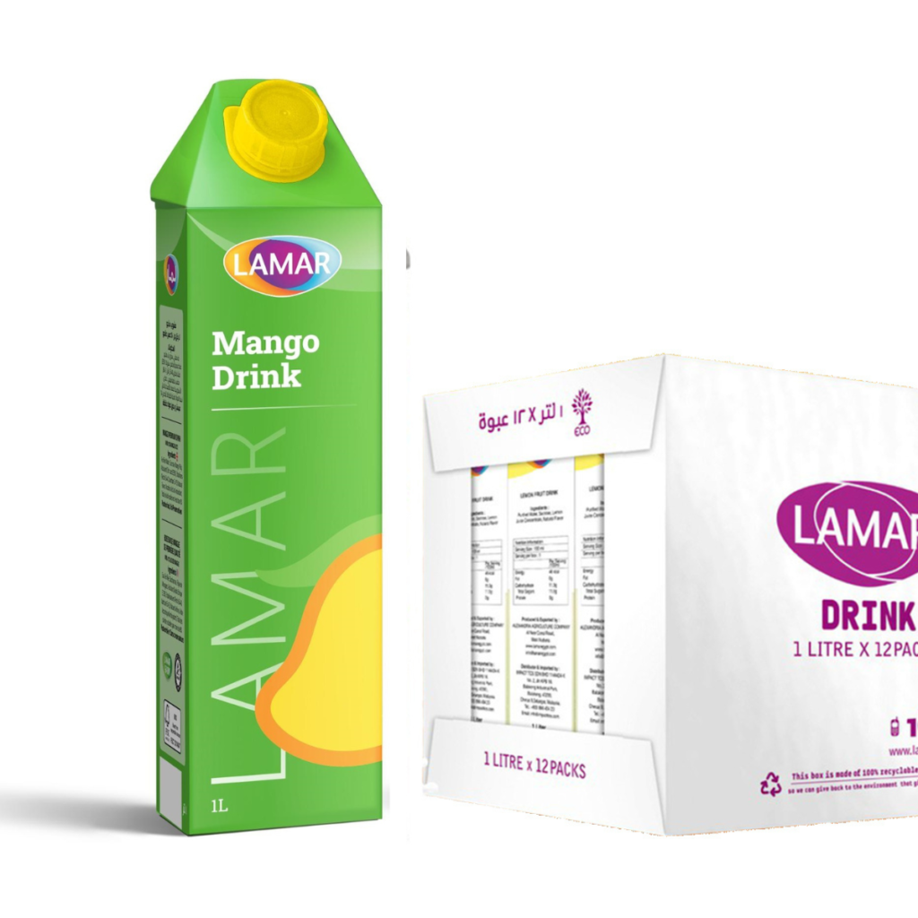 Lamar Mango Drink 12x1L – Oneclick Maldives